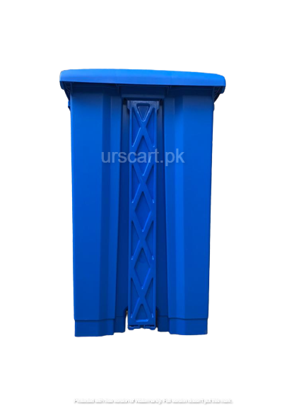 90 liter Dustbin with paddle – URS cart