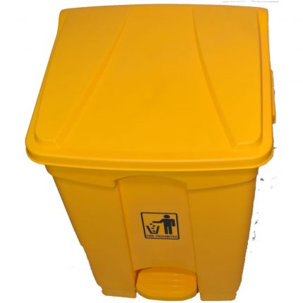 50 litter Dustbin with paddle – URS cart
