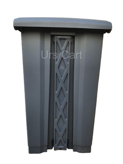 90 liter Dustbin with paddle – URS cart