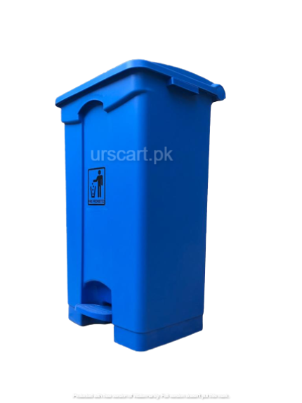 90 liter Dustbin with paddle – URS cart