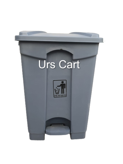 50 liter Dustbin with paddle – URS cart