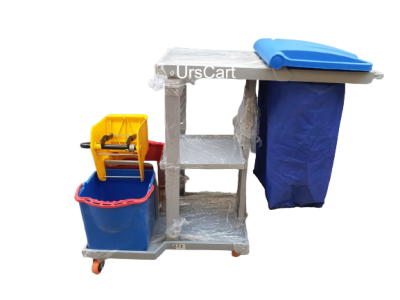 Double bucket mop trolley – URS cart